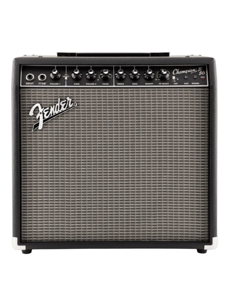 AMPLIFICADOR FENDER CHAMPION II 50 MOD 2330800000 » Garage Musical