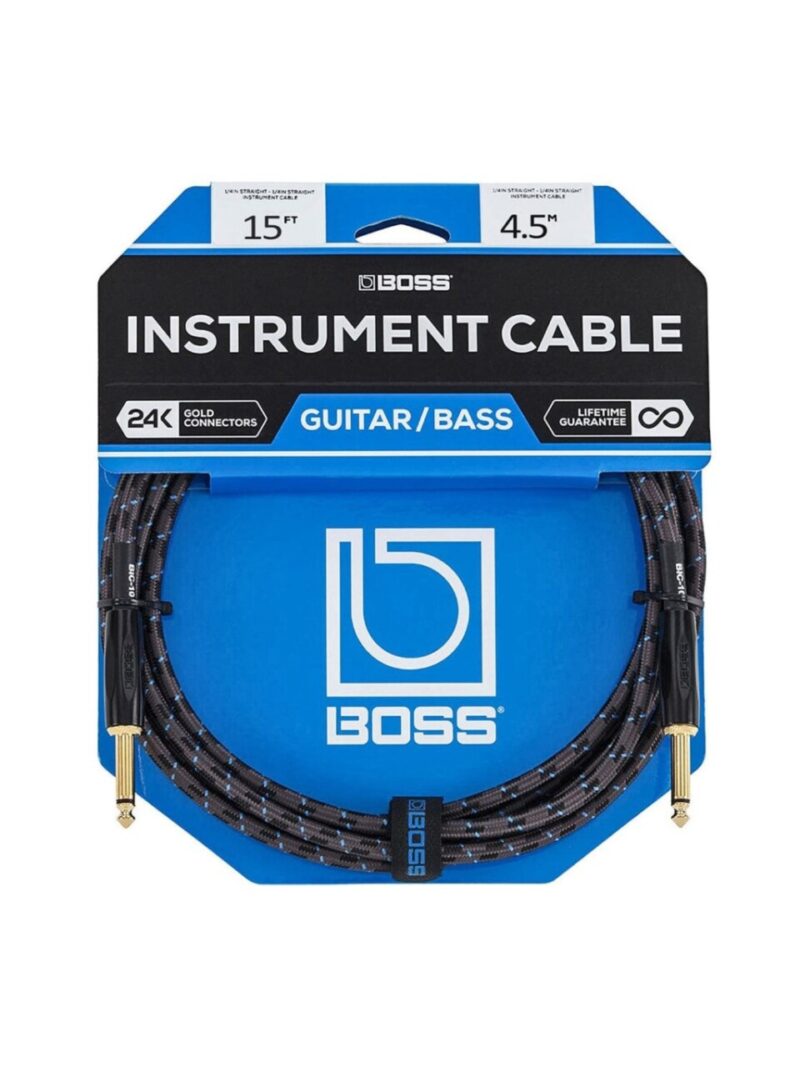 CABLE BOSS PLUG 4.5MTS 15FT BIC15 » Garage Musical